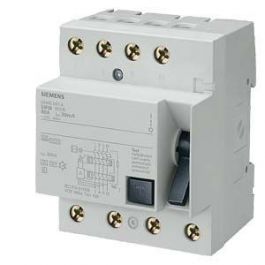 Diff Puro 4p 80A 300ma Ac 4mod N/Acc Siemens 5SM36470